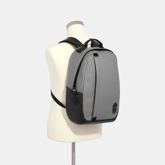 COACH EDGE BACKPACK ( GUNMETAL/HEATHER GREY ) – Bag Habits