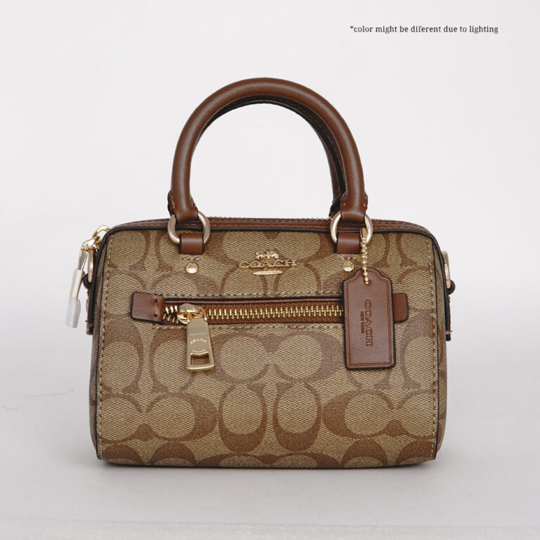 COACH MINI ROWAN CROSSBODY IN SIGNATURE CANVAS tips-sebelum-beli-beg ...