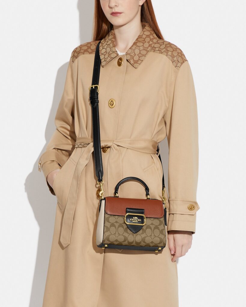 COACH MORGAN TOP HANDLE IN COLORBLOCK SIGNATURE CANVAS ( ETA 2 APRIL ) tips-sebelum-beli-beg ...